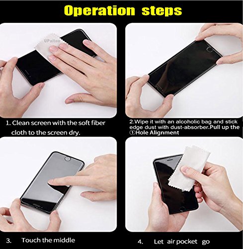 SOMEFUN 2pcs Clear Tempered Glass Crystal Screen Protector Film for Galaxy J3 pro 2017 J330 SM-J330F/DS J330F J330FN J3 Duos 2017 Scratch Resist 9H Hardness