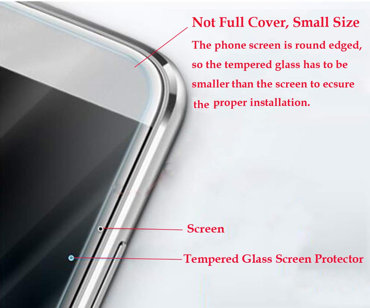 SOMEFUN 2pcs Clear Tempered Glass Crystal Screen Protector Film for Galaxy J3 pro 2017 J330 SM-J330F/DS J330F J330FN J3 Duos 2017 Scratch Resist 9H Hardness