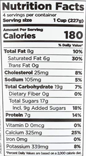 Maple Hill Creamery Yogurt Vanilla 100%Gr sugar freed, 32 oz