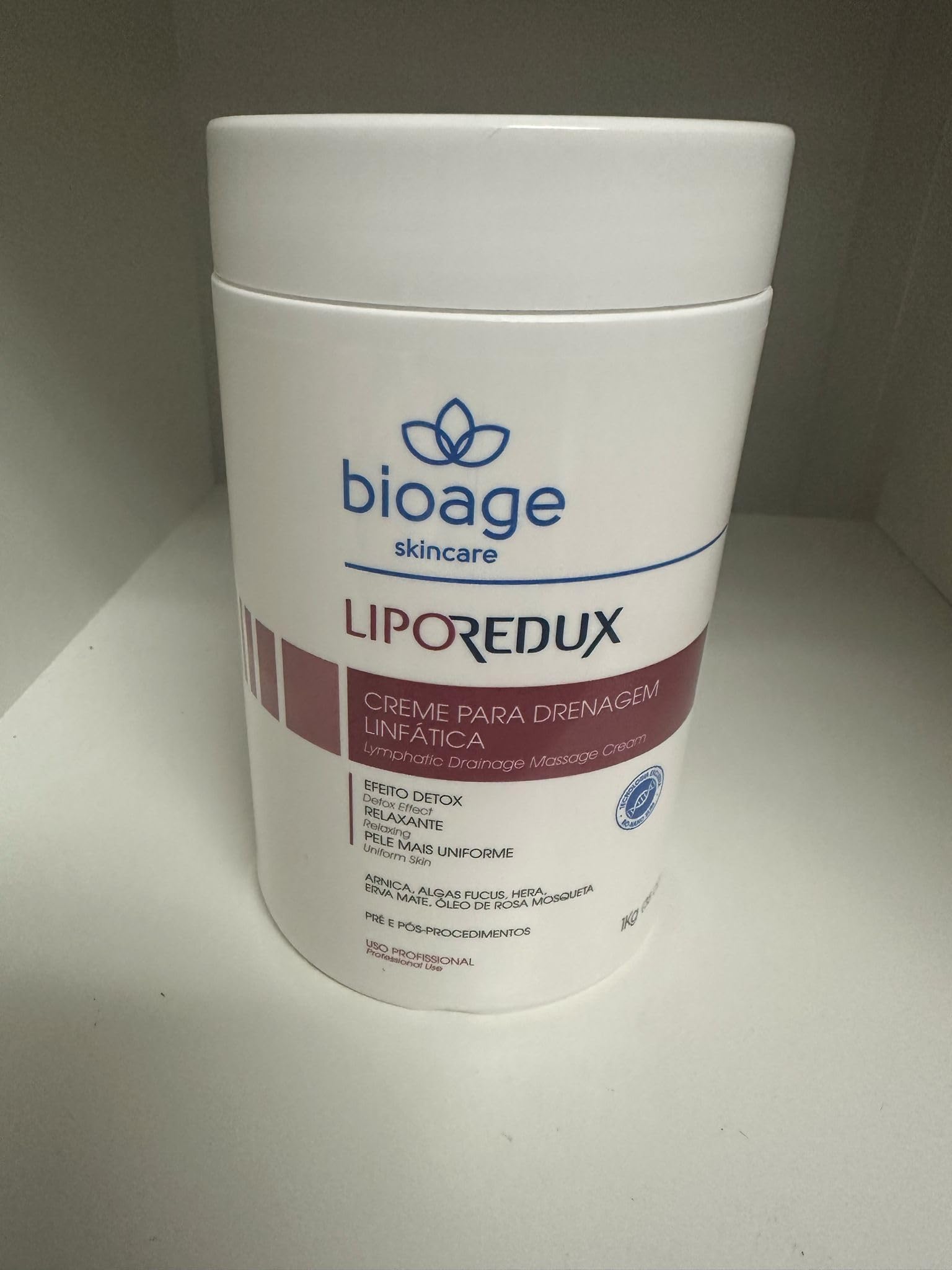 Bioage Liporedux Lymphatic Body Cream (35 Oz)- Bio-Nano Slim and Natural Ingredients β Skin Care Moisturizer for Lymphatic Relief and Relaxing Effects