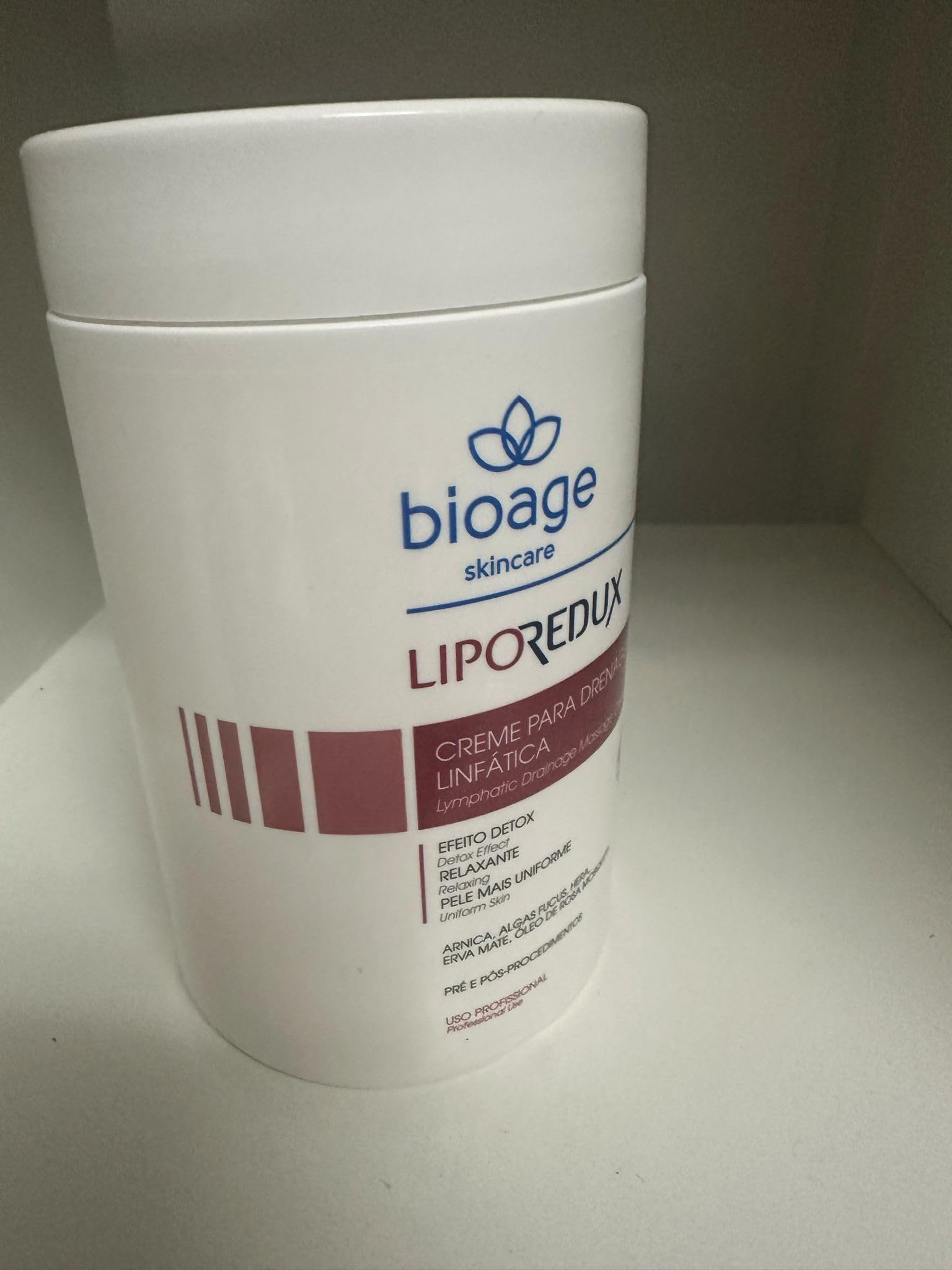 Bioage Liporedux Lymphatic Body Cream (35 Oz)- Bio-Nano Slim and Natural Ingredients β Skin Care Moisturizer for Lymphatic Relief and Relaxing Effects