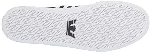 Supra Stacks Mid Black/White Stripe Men's 7, Women's 8.5