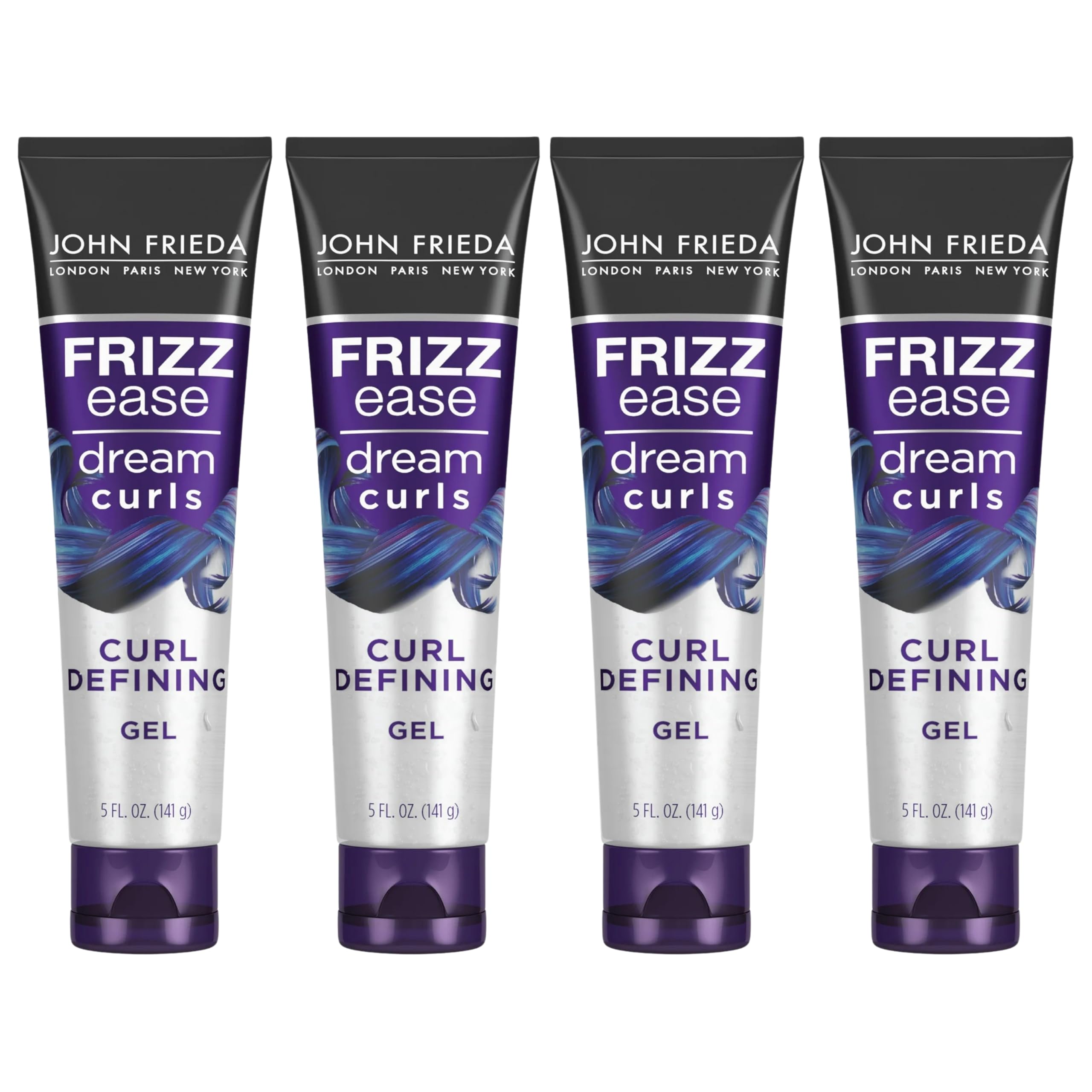 John Frieda Frizz Ease Clearly Defined Gel, 5 Ounce / 141 Gram (Pack of 4) By John Frieda