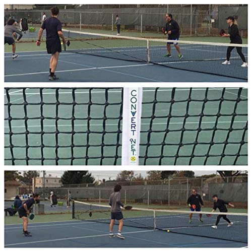 ConVERT aNet - Pickleball Net Converter - Changes a Tennis Net to Pickleball Heights in Minutes