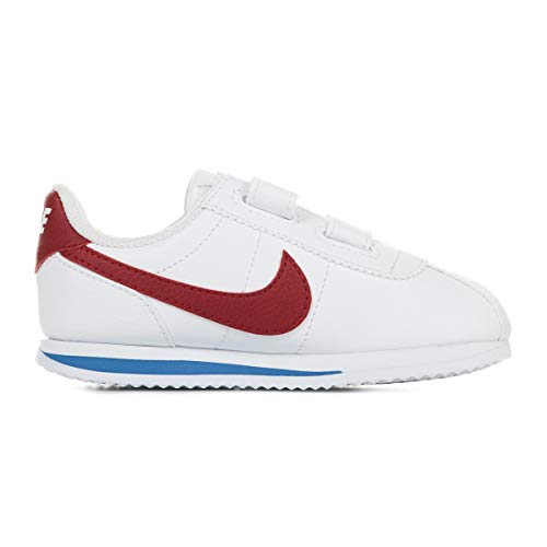 Nike Baby Boy's Cortez Basic SL (Infant/Toddler) White/Varsity Red/Varsity Royal/Black 9 Toddler M