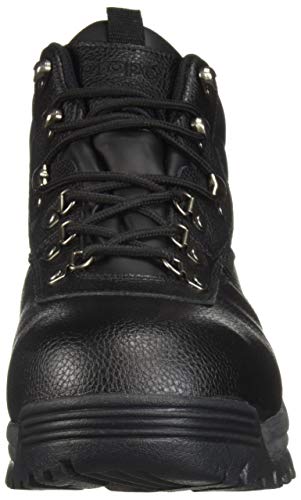 Propét Mens Shield Walker 6 Inch Waterproof Composite Toe Work Safety Shoes Casual - Black - Size 10 D