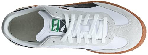 PUMA mens Super Liga Og Sneaker, Puma White-puma Black-puma Team Gold, 11 US