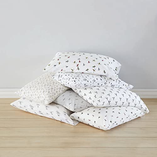 Eddie Bauer - Queen Sheets, Cotton Percale Bedding Set, Crisp & Cool Home Decor (Kayaks, Queen)