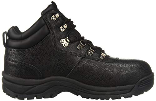 Propét Mens Shield Walker 6 Inch Waterproof Composite Toe Work Safety Shoes Casual - Black - Size 10 D