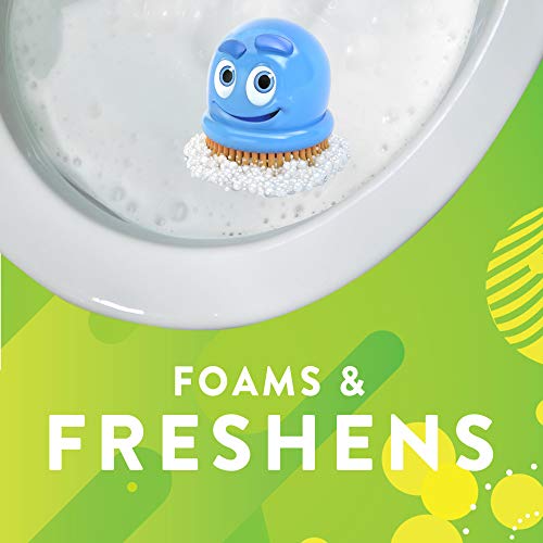 Scrubbing Bubbles Bubbly Bleach Gel Toilet Bowl Cleaner, Extended Neck to ensure Freshness, Rainshower Scent, 24 oz