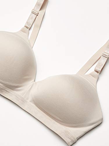 Warner's Women's Blissful Benefits Super Soft Wireless Lightly Lined Comfort Bra RM1691W, Butterscotch, 34B