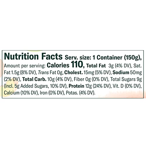 Chobani® Less Sugar Low-Fat Greek Yogurt Clingstone Peach 5.3oz