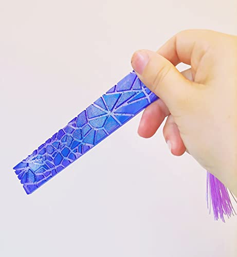 2 Set of Bookmark with Tassel Silicone Resin Mold Rectangle Leaves Texture Flower Shaped Epoxy Silicone Casting Molds Bookmark for Reading Book 10 Styles,3D DIY Making Handmade Decor Crafts