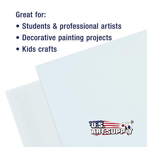 US Art Supply 6 X 6 inch Professional Artist Quality Acid Free Canvas Panel Boards 12-Pack (1 Full Case of 12 Single Canvas Panel Boards)