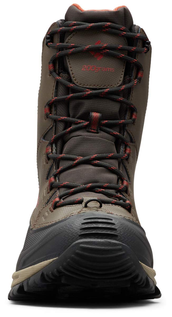 Columbia Men's Bugaboot II Snow Boot, Cordovan/Rusty, 10 Regular US