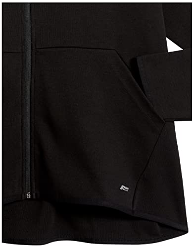 Amazon Essentials Men's Tech Fleece Full-Zip Hooded Sweatshirt, Black, XX-Large