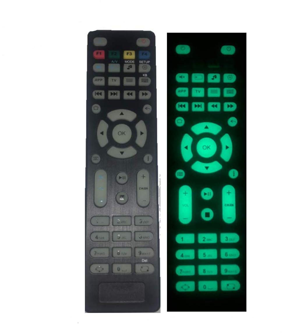 Artronix Luminous Replacement Remote Control for Tv Box Mag254 Mag250 Mag256 MAG 250 254 256 255 256 257 275 322 349 350 351 352 OTT IPTV Set Top Box