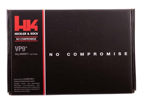 Elite Force HK Heckler & Koch VP9 Blowback 6mm BB Pistol Airsoft Gun, HK VP9 Airsoft Gun