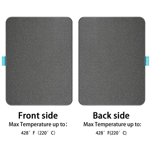 Heat Press Mat for Cricut Easypress: Ecraft 13" x 17" Double-Sided Heating Ironing Mats for Craft Insulation Transfer HTV Vinyl