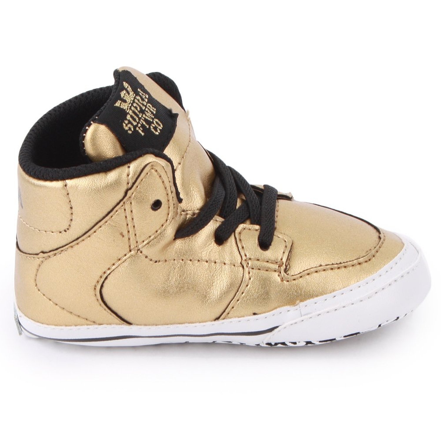 Supra - Baby Crib Vaider Shoes (3.0 M US) Gold