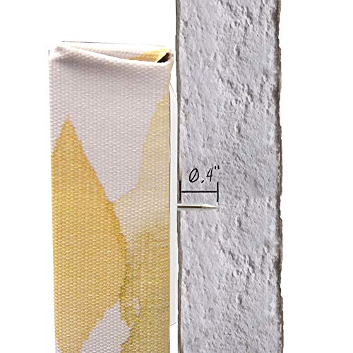 Under the Roof Decorating 5-100200 15 lb Place&Push Canvas Hangers , White