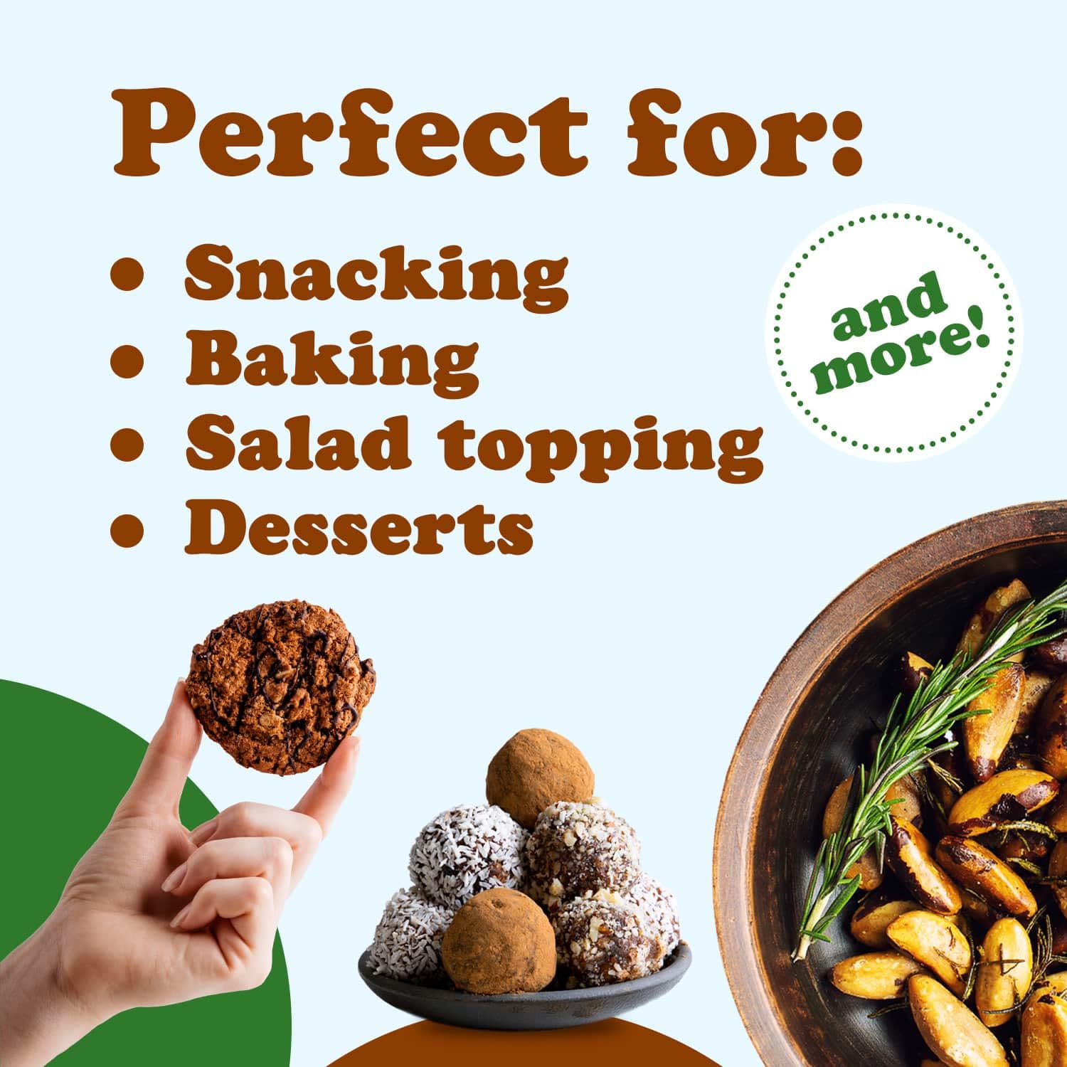 Food to Live - Organic Brazil Nuts, 1 Pound – Non-GMO, Raw, Whole, No Shell, Unsalted, Kosher, Vegan, Keto, Paleo Friendly, Bulk, Rich in Selenium