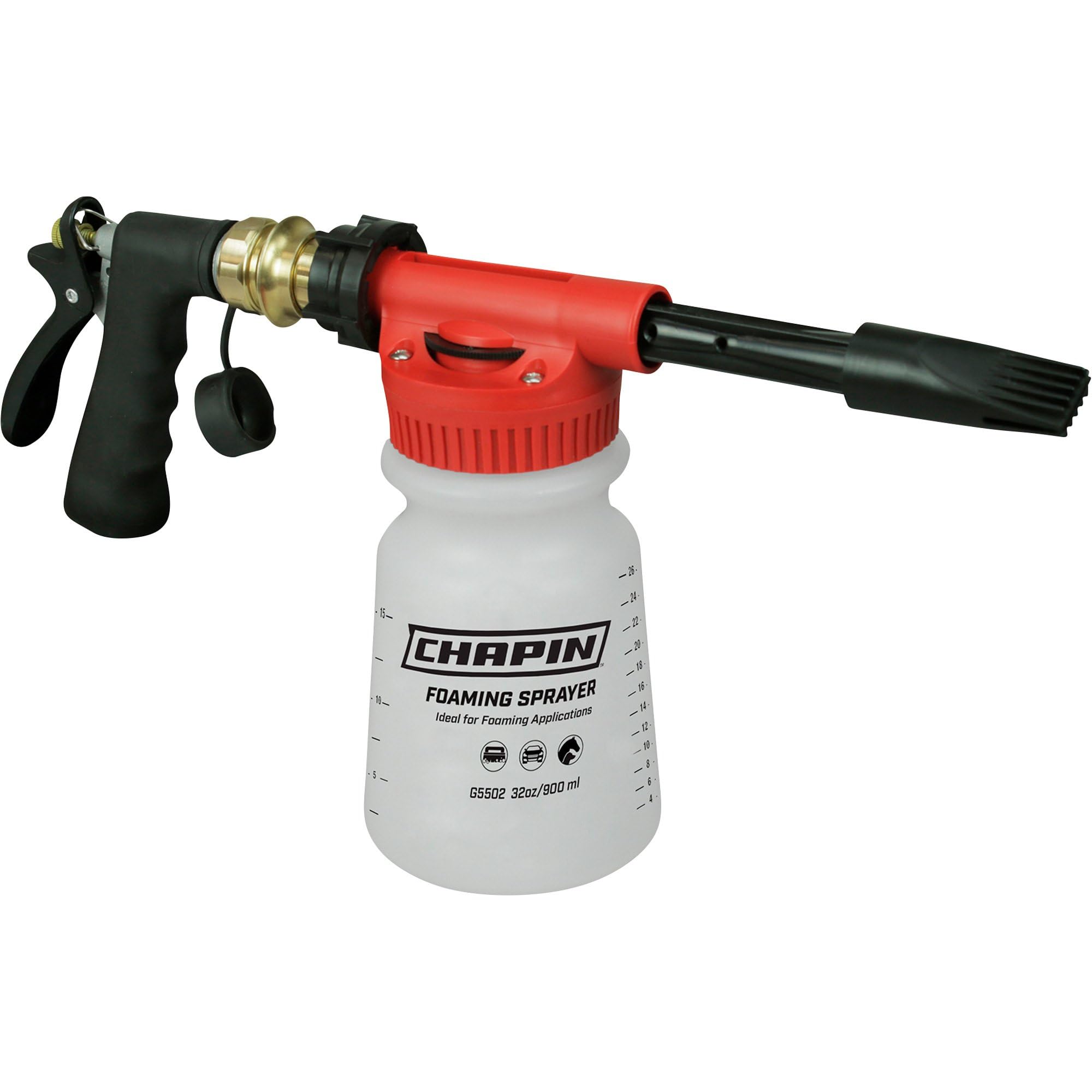 Chapin G5502 32-Ounce Foaming Hose End Sprayer For Home Cleaning And Garden Use, 32-Ounce (1 Sprayer/Package)