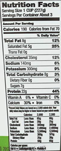 Stonyfield® Organic 100% Grassfed Plain Greek Whole Milk Yogurt 24 Oz. Tub (Pack of 1)