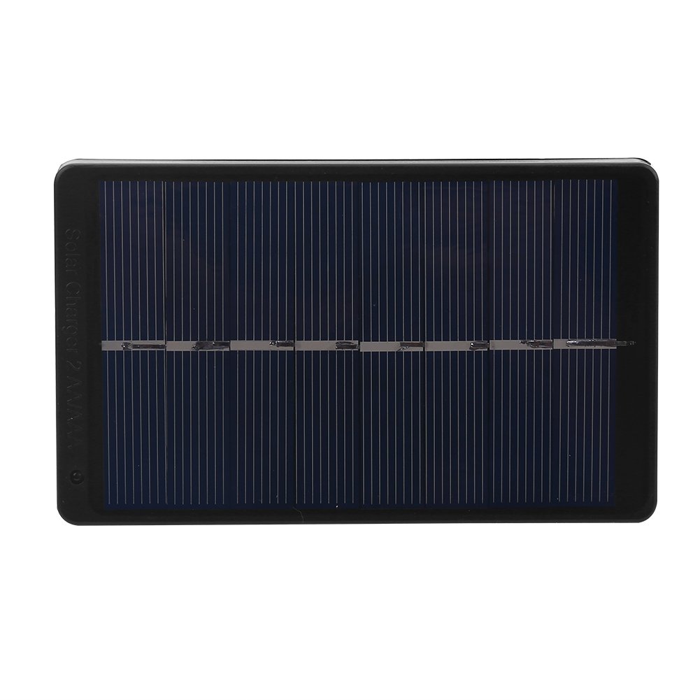 Solar Aa AAA Battery Charger Charging Box 1W 4V Portable Solar Battery Charger for Aa and AAA Batteries Black Solar Battery Charger for Aa Batteries Bank