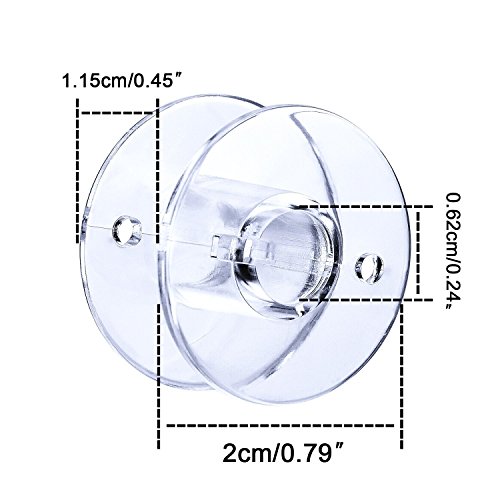 Janome Plastic Bobbins for All Home Use Models