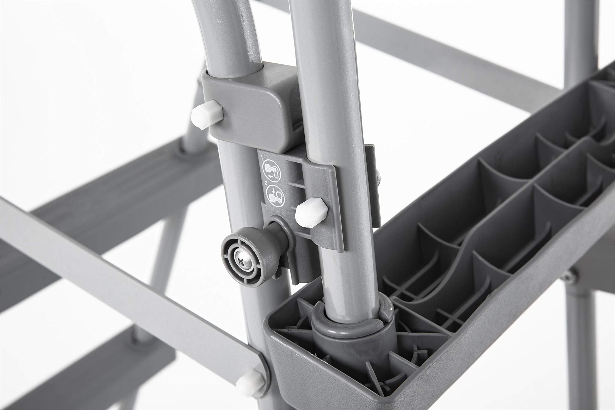 Bestway BW58330-19 Flowclear Pool Ladder for Above Ground Pools, 42 Inch