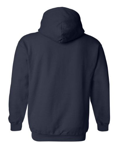 Gildan Blank Hoodie - Hooded Sweatshirt - Unisex Style 18500 Adult Pullover Navy