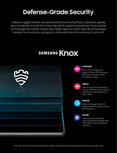 SAMSUNG Galaxy Tab Active2 8" Ruggedized Tablet Wi-Fi 16GB, Black (SM-T390NZKAXAR)