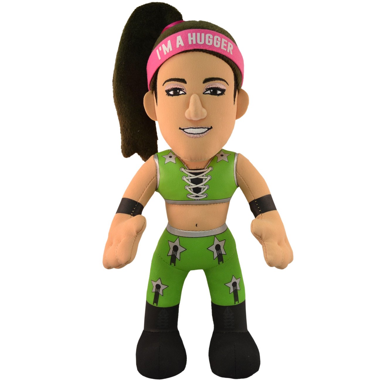 Bleacher Creatures WWE Bayley 10" Plush Figure- A Wrestling Diva for Play or Display