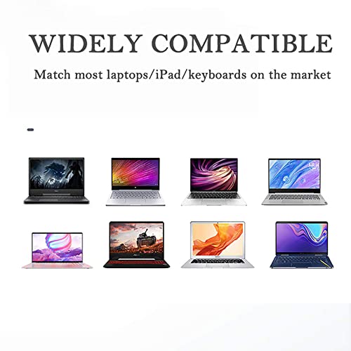Portable Invisible Laptop Stand-2PCS,SUNTAIHO Mini Aluminum Cooling Pad,Computer Keyboard Mount Kickstand,Ergonomic Lightweight Laptop Desk Stand for MacBook Pro/Air, Lenovo,12-17 Inches Tablet&Laptop