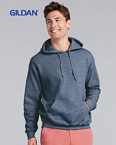 Gildan - Heavy Blend Hooded Sweatshirt - 18500 - M - Heather Sport Dark Navy