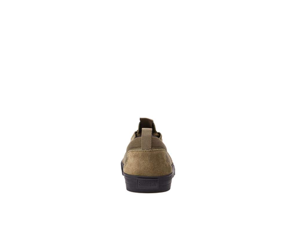 Supra Men's Flow Shoes,7.5,Olive-Black