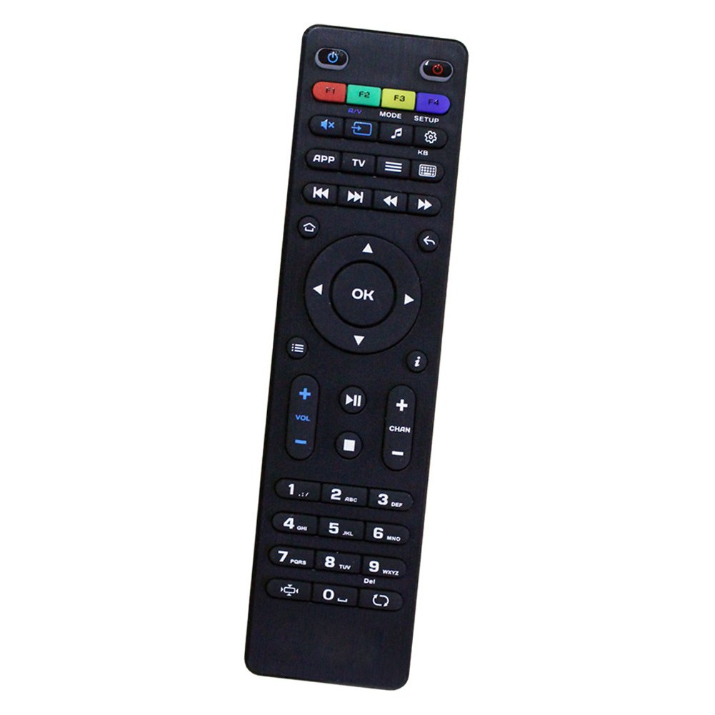Bincolo Original Replacement Remote Control for Mag254 250 255 256 257 275 349 350 351 352 OTT Tv Box Linux IPTV Set-Top Box, Black