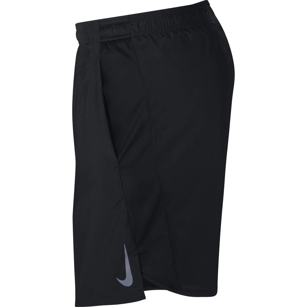 Nike Men's Challenger Dri-FIT 7'' Running Shorts (Large, Black/Black)