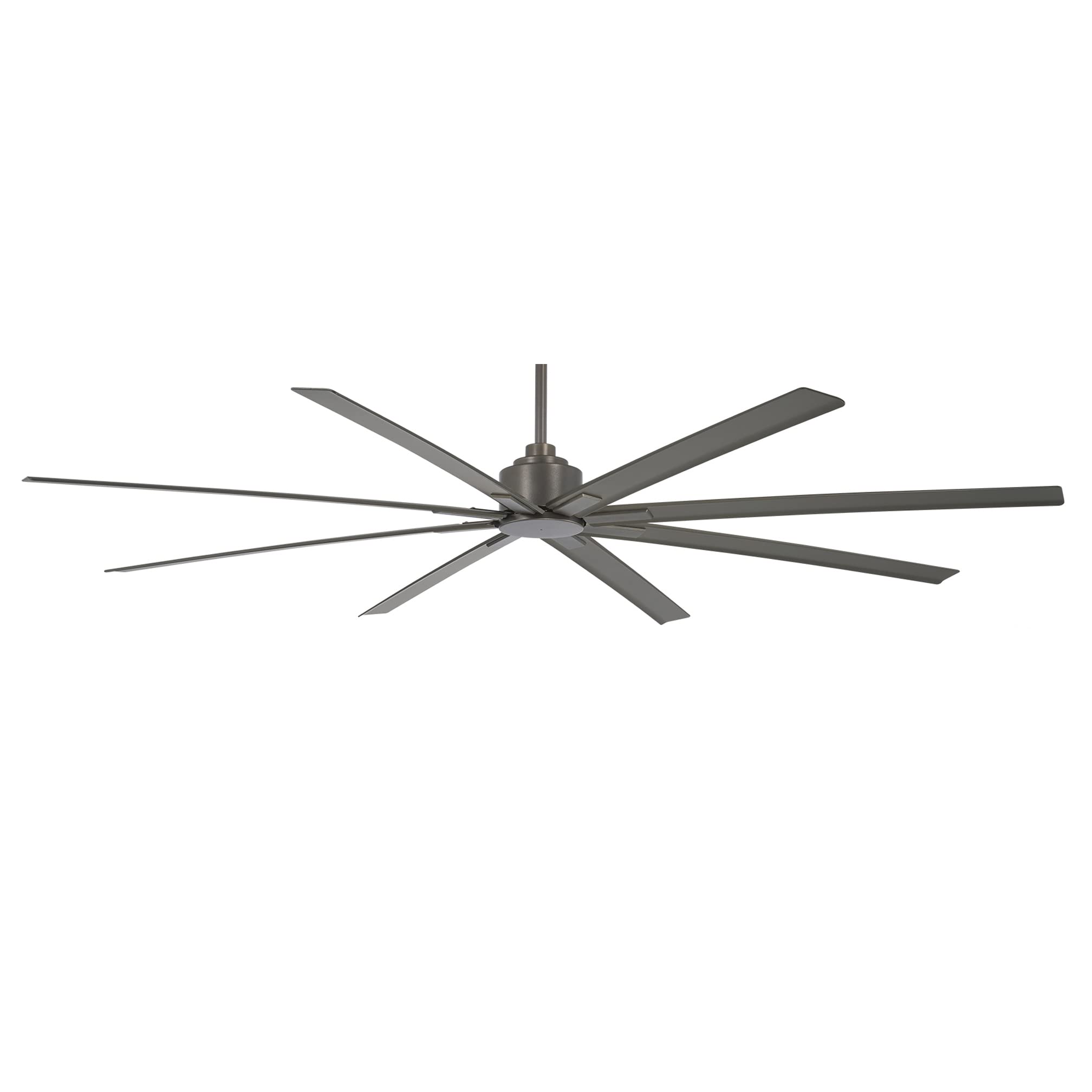 MINKA-AIRE F896-84-SI Xtreme H2O 84 Inch Outdoor Ceiling Fan with DC Motor, Gray Smoked Iron Finish
