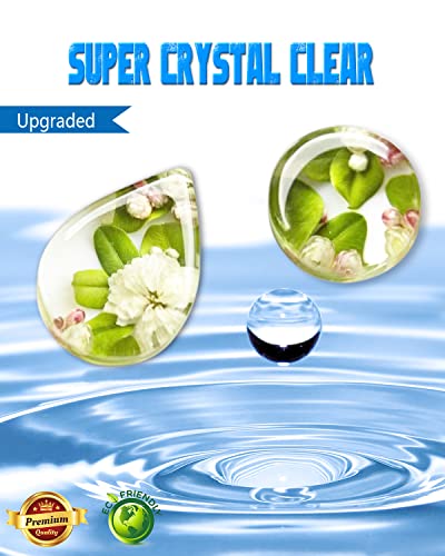 Bsrezn Upgraded UV Resin Kit with Light- 200g Clear Hard UV Cure Epoxy Resin Supplies Premixed Activated Glue Fast Curing Starter Jewelry Making Kit for Craft Beginner