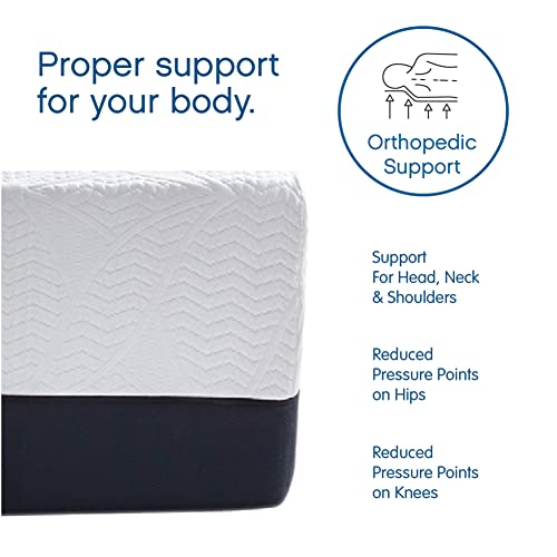 Cool Gel Chill 14 Inch Medium Firm Memory Foam Mattress Full Size, with 2 Bonus Cool Gel Memory Foam Bed Pillows, 14" with Pressure Relief, CertiPUR-US Certified, Cooling Full Mattress in a Box
