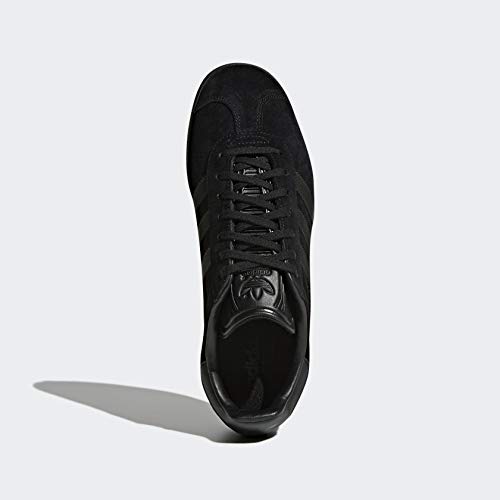 adidas CBLACK Men's Gazelle blackCore Core Black 9.5 US, Wide