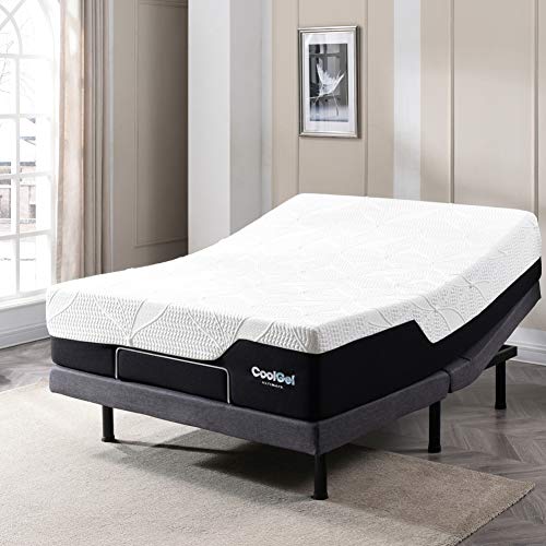 Cool Gel Chill 14 Inch Medium Firm Memory Foam Mattress Full Size, with 2 Bonus Cool Gel Memory Foam Bed Pillows, 14" with Pressure Relief, CertiPUR-US Certified, Cooling Full Mattress in a Box