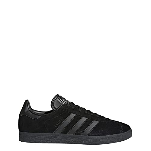 adidas CBLACK Men's Gazelle blackCore Core Black 9.5 US, Wide