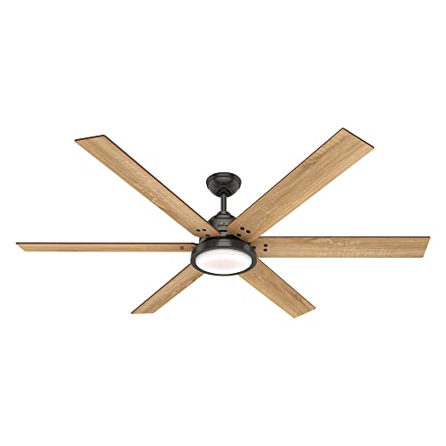 Hunter Fan Company 59397 Warrant Ceiling Fan, Noble Bronze Finish