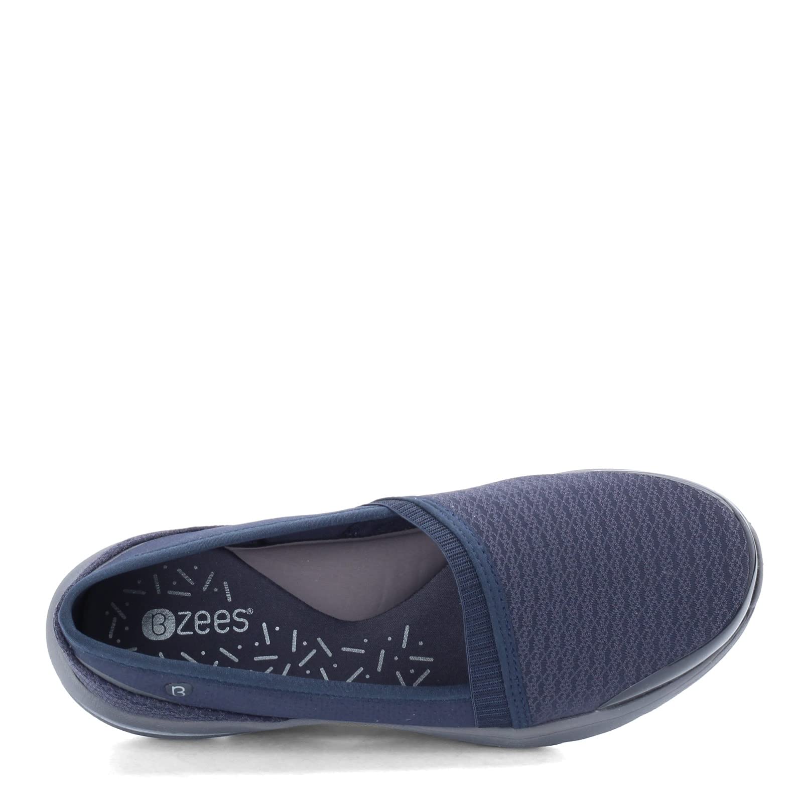 BZees Womens Lollipop Sneaker, Navy, 8 US