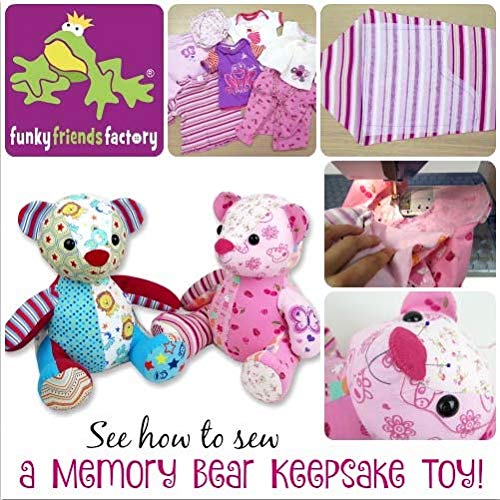 Funky Friends Factory Melody Memory Bear Sewing Pattern