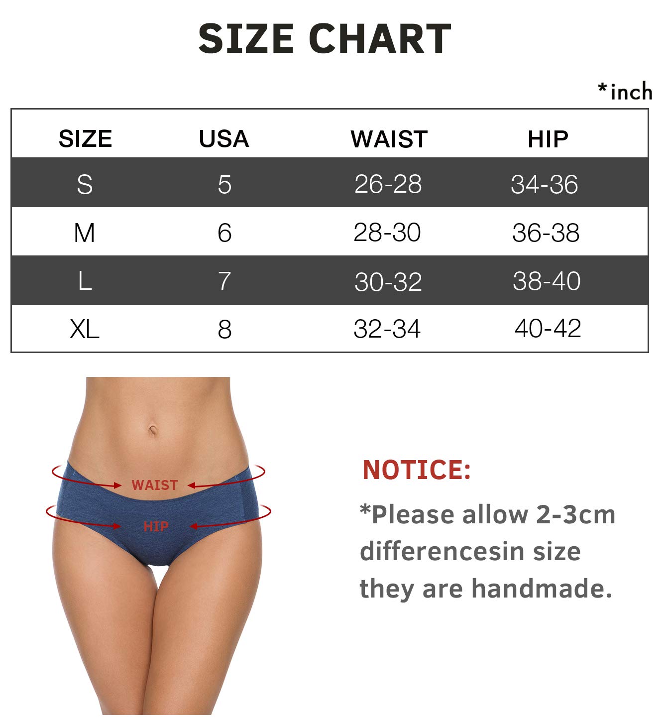 Wealurre Cotton Women's Breathable Panties Seamless Comfort Underwear (3128M, Line Purple)
