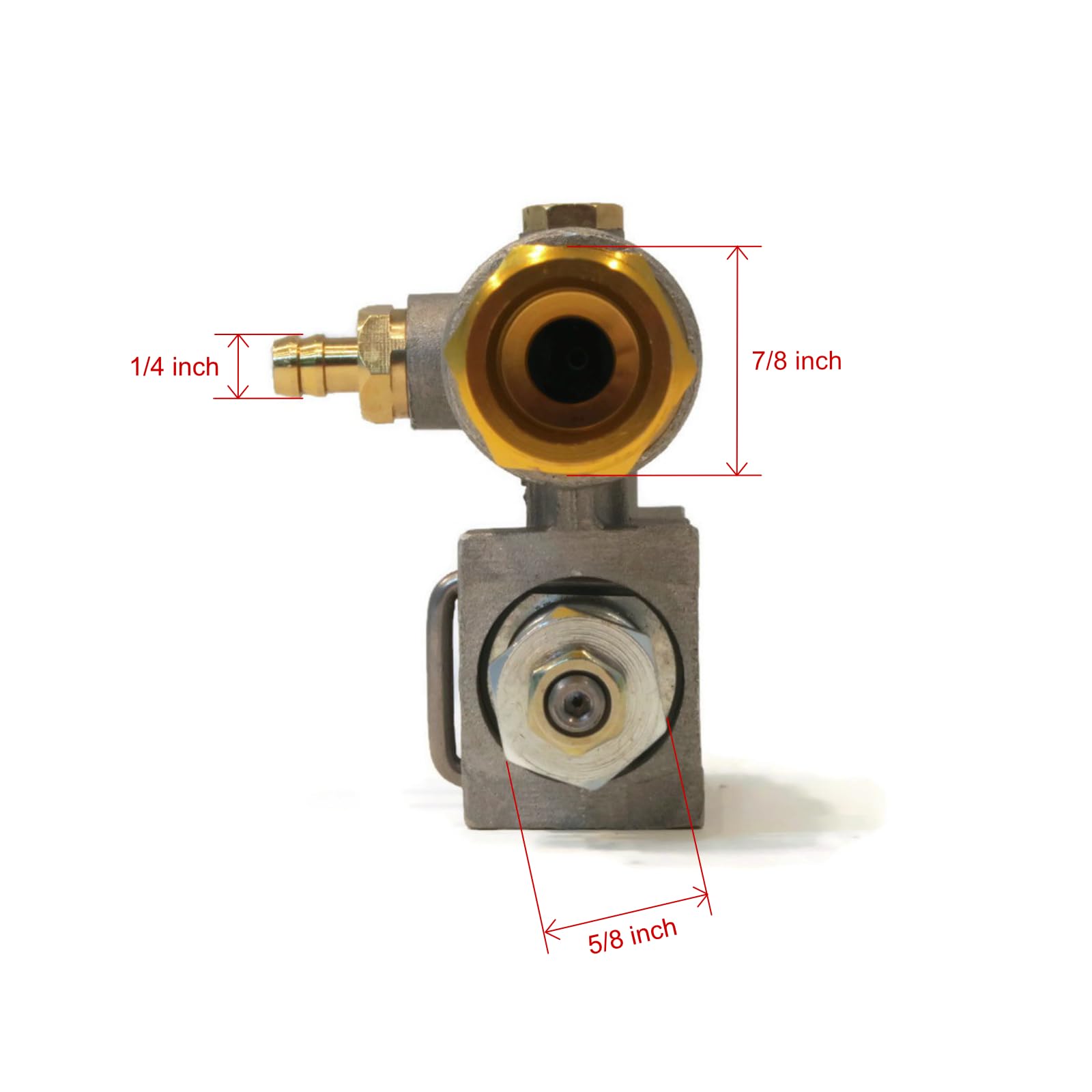 Homelite Replaces Himore Complete Outlet Manifold for Pressure Washer Pump, USES 5 Screws in This Manifold, Including O-Rings, Unloader, Outlet Pipe Chemical Injector